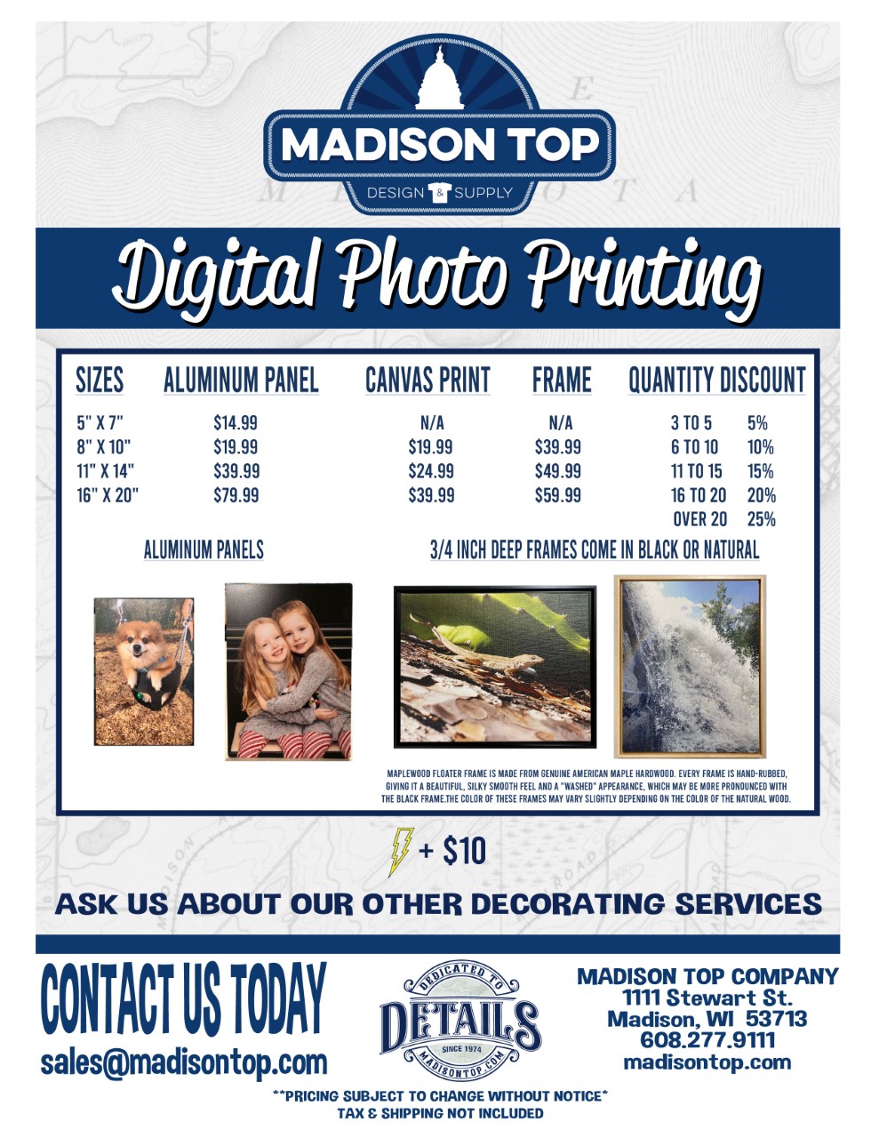 Custom T-Shirts Madison | Screen Printing, Banners & Promotional Items